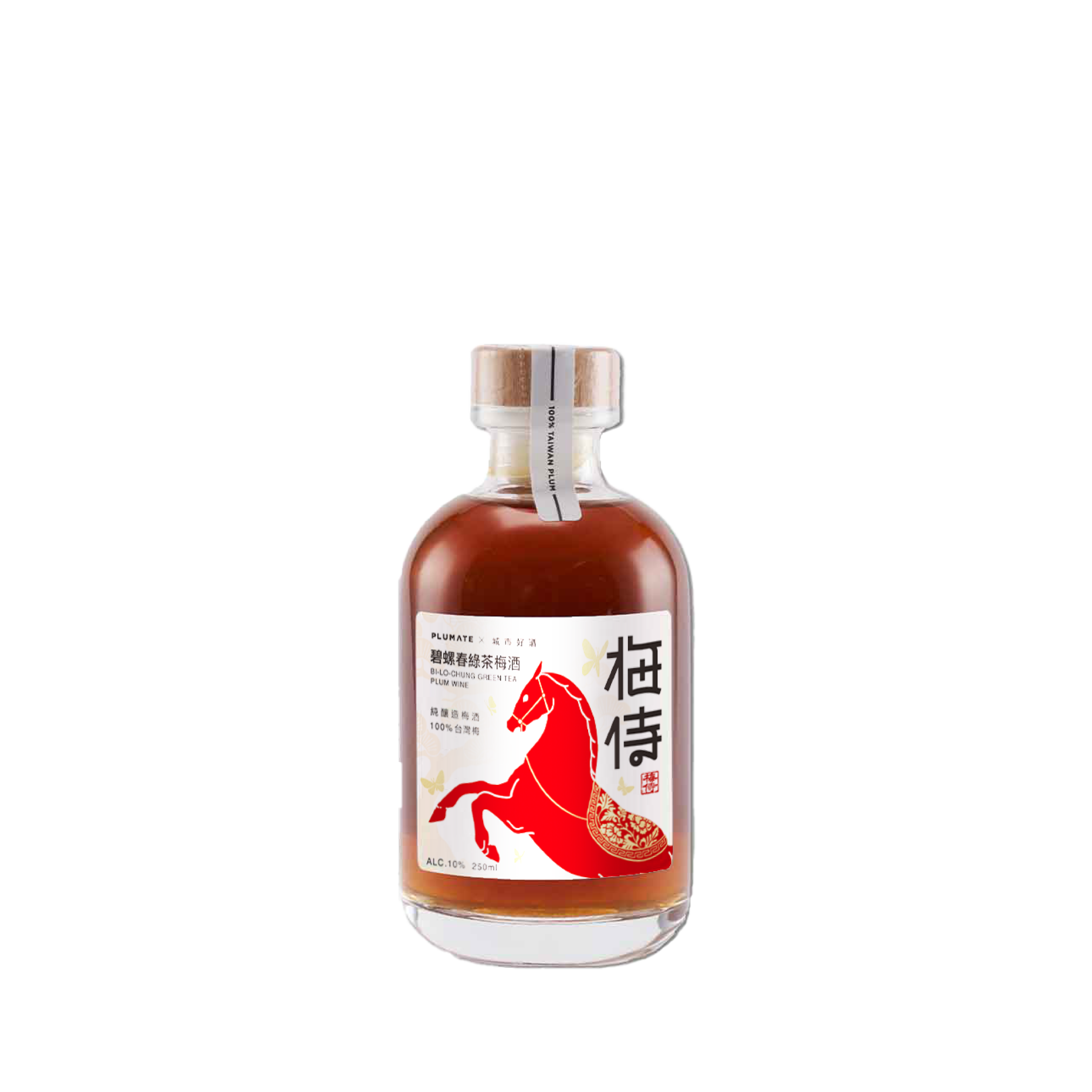 梅侍 碧螺春綠茶梅酒 馬年限定版 250ml – 城市好酒 City9